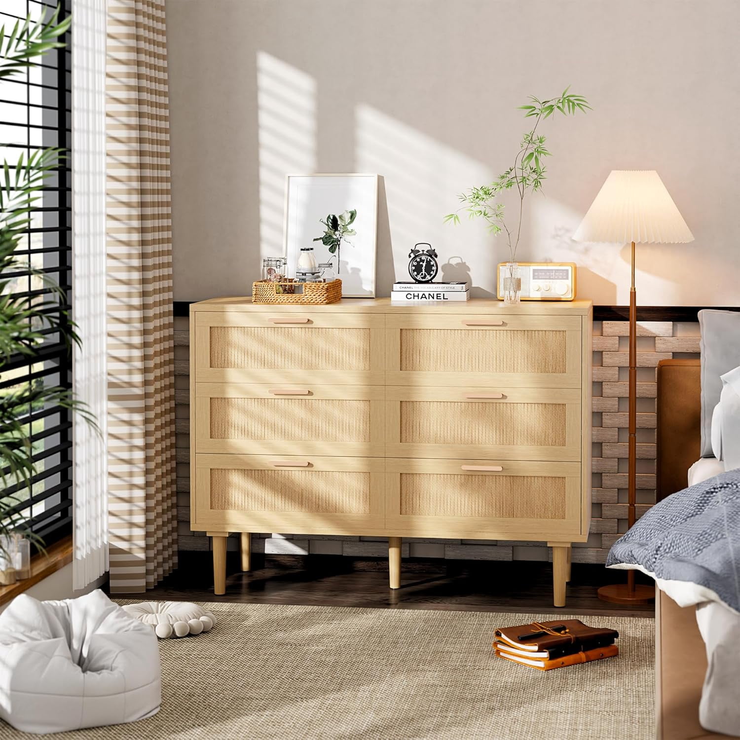 3 Drawer Nightstands Dresser for Bedroom Living Room and Entryway Night ...