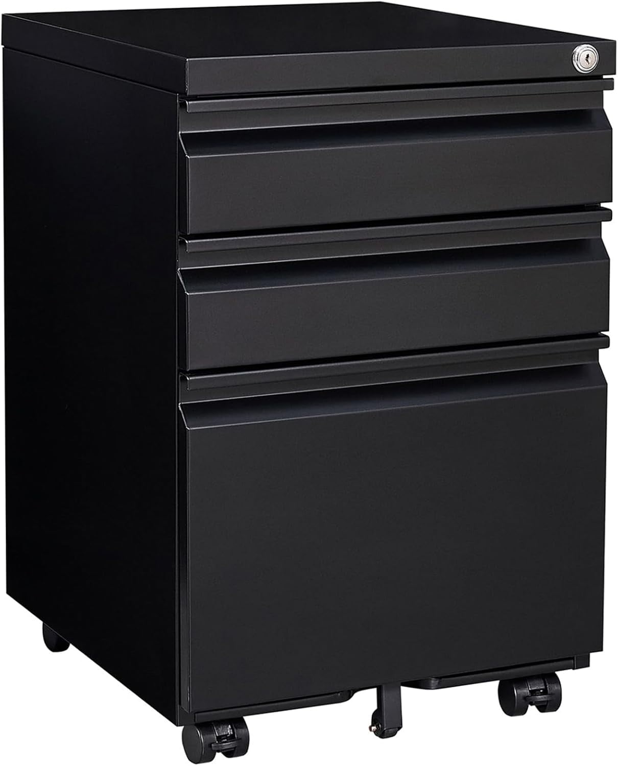 3 Drawer Storage Mobile File Cabinets Under Desk for Home Office,Fully ...