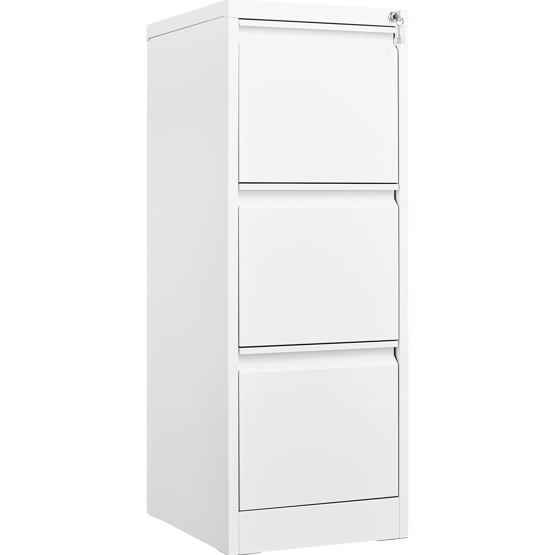 3-Drawer Vertical Cabinet with Lock+Large Storage Space”-“Office ...