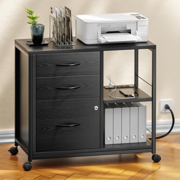 Adeptus Original Roll Cart, Solid Wood, 6+2 Drawer Narrow Roll Cart ...