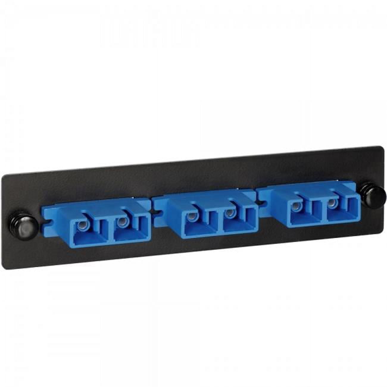 3 Duplex SC 6F SM Adapter Panel - Blue - Walmart.com