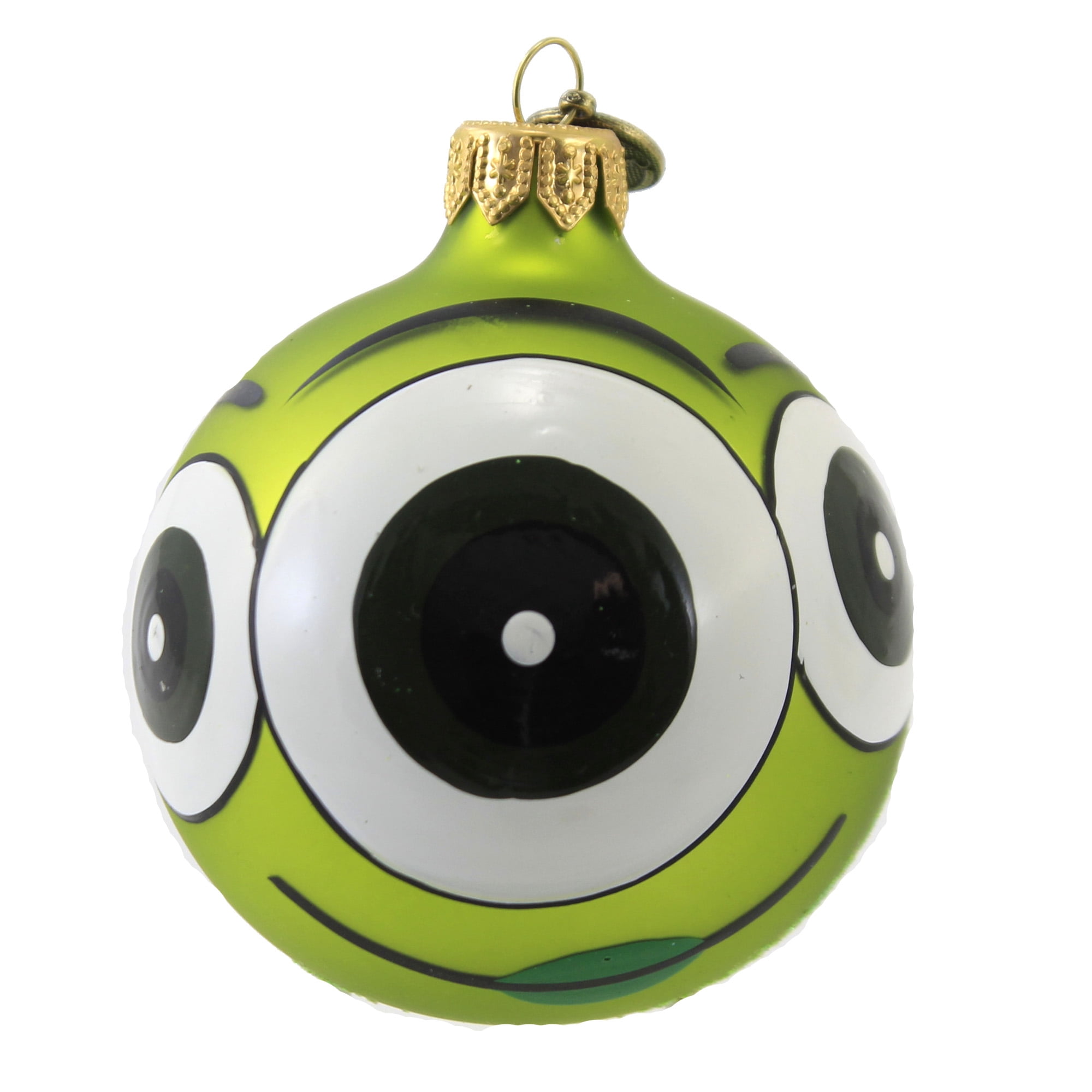 3 Eye Monster Ornament - 1 Glass Ornament 3.5 Inch, Glass - Halloween ...