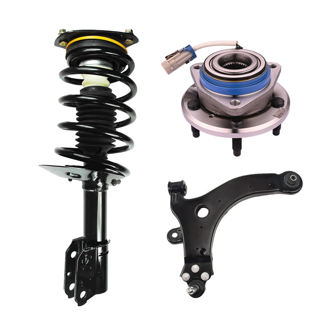 3 FR Lower Control Arm-Wheel Hub-Quick Strut For 1997-2004 Oldsmobile ...