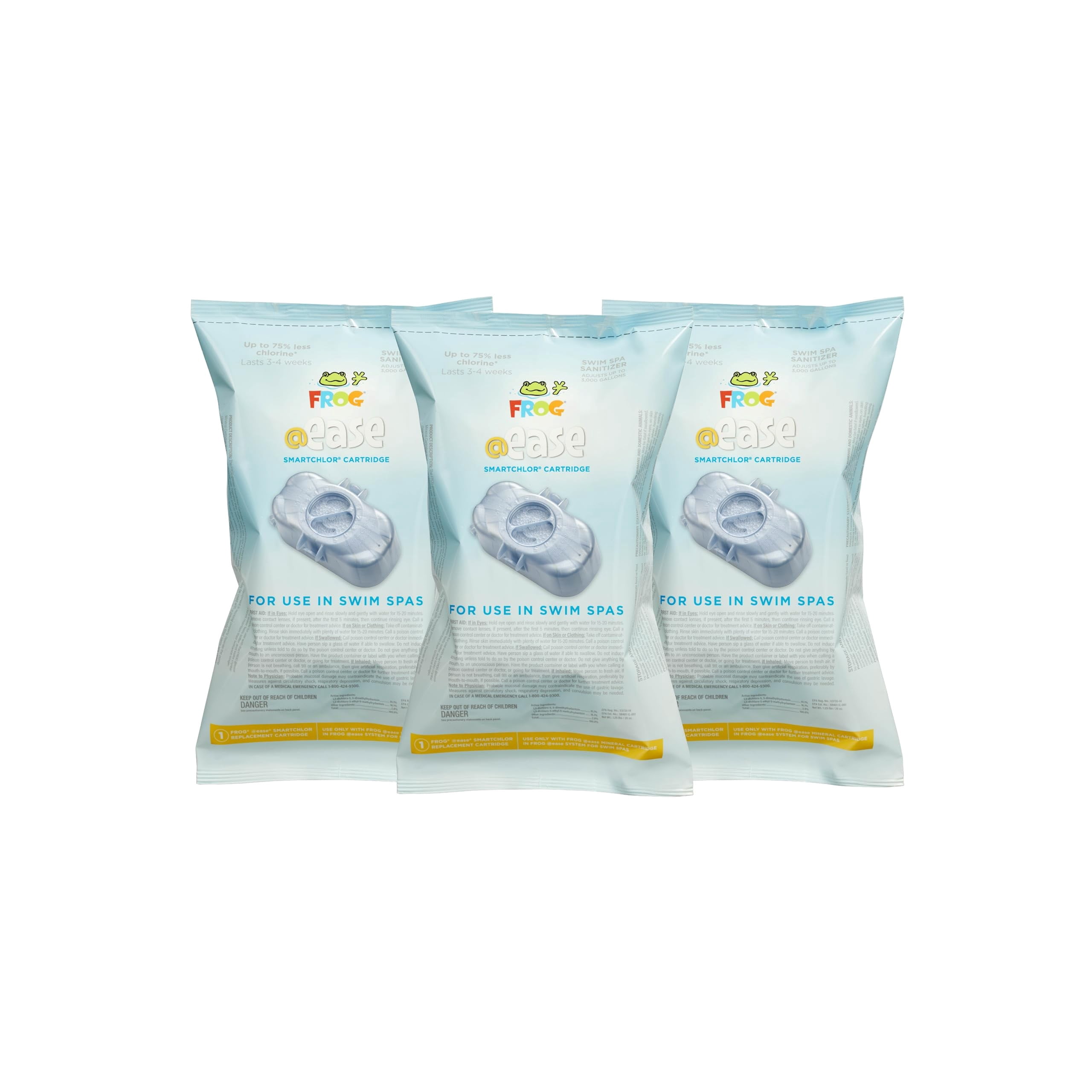 3 FROG @Ease SmartChlor Replacement Cartridges for Swim Spas, up to 75% ...