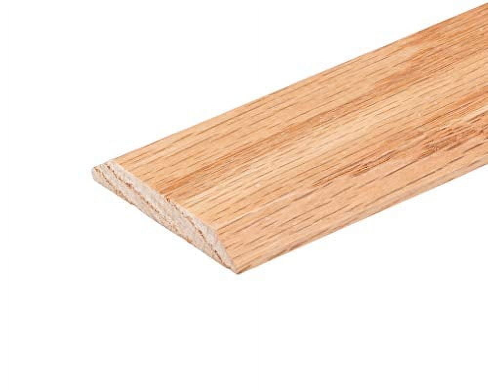 3 FT -1 3/8" Wide x 1/4" Pre-Finished Oak Thick Mini Threshold/Seam ...