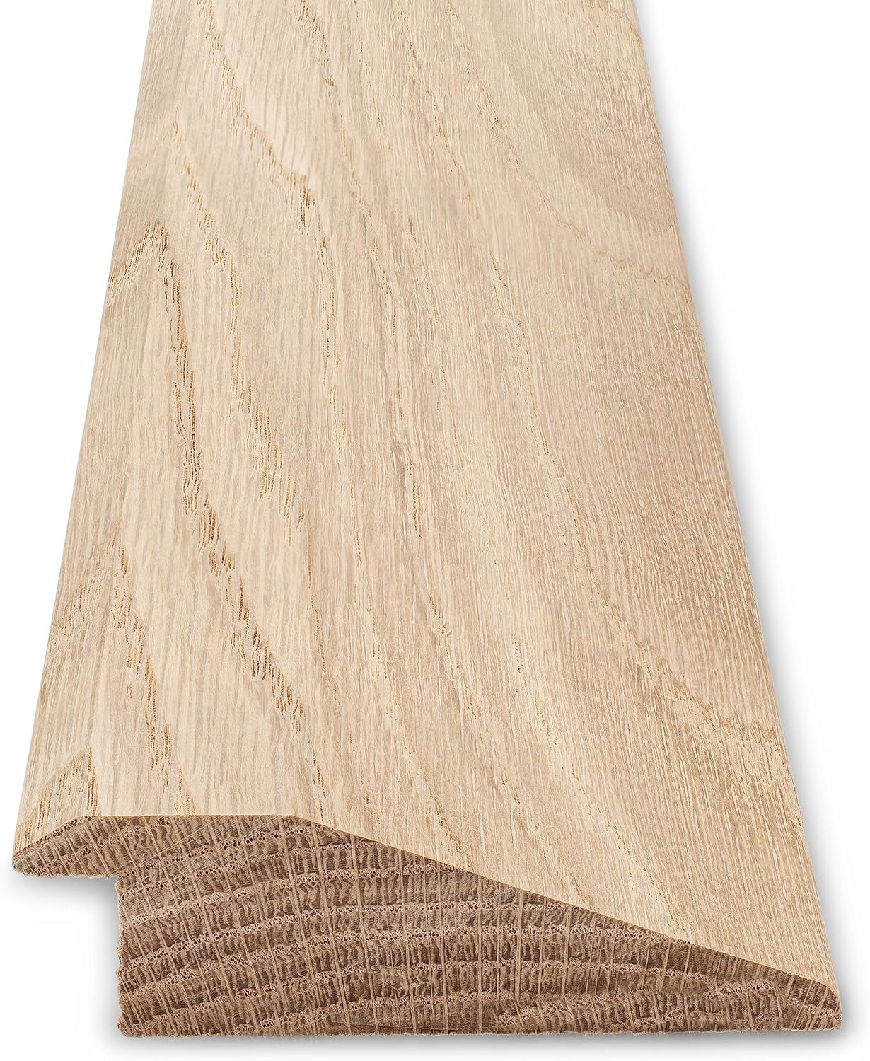 Randall Manufacturing 3/4" Floor Transition Strip, Oak Overlap Edging ...