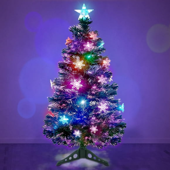 Fiber Optic Christmas Trees in Christmas Trees by Style - Walmart.com