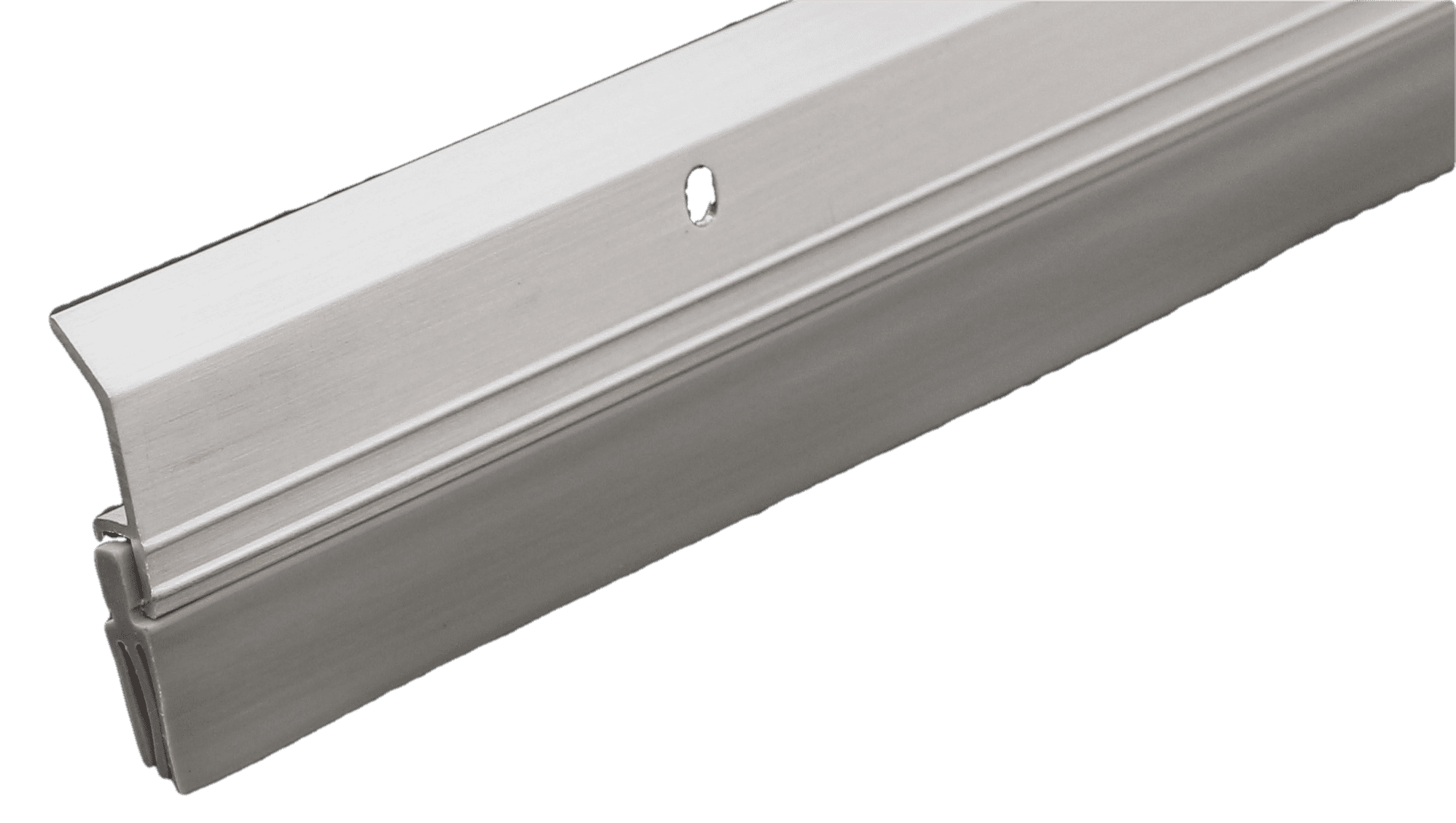 3 FT - Grey Heavy Duty Triple Seal Door Sweep for Gaps up to 1 ...