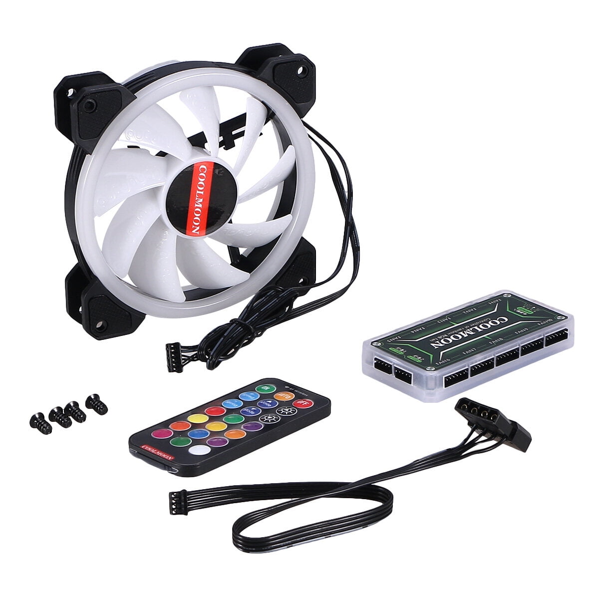 3 Fans PC Cooling Fan Cooler CPU Cooling Fan Computer Case Fan 120mm ...