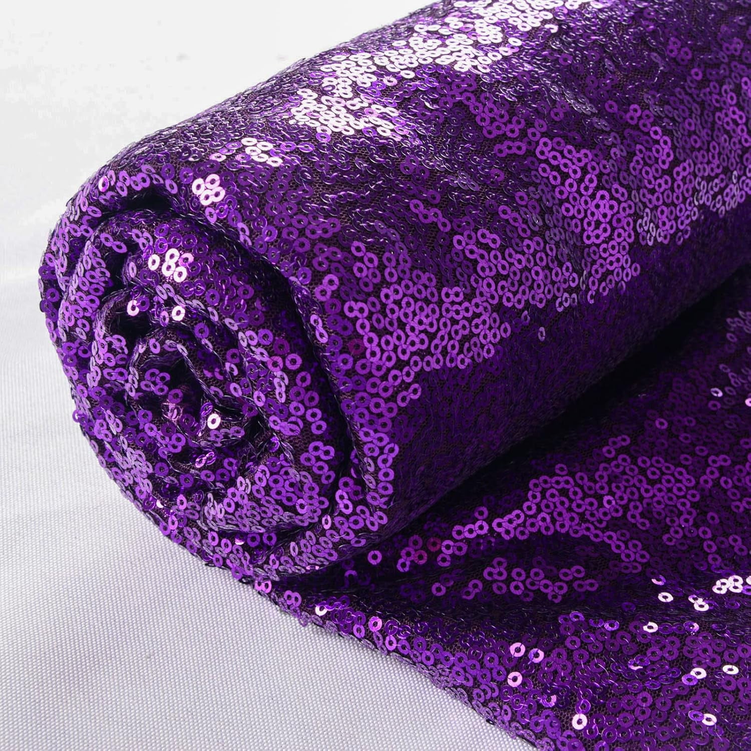 3 Feet 1 Yards Sequin Fabric, by The Yard, Sequin Fabric, Tablecloth ...