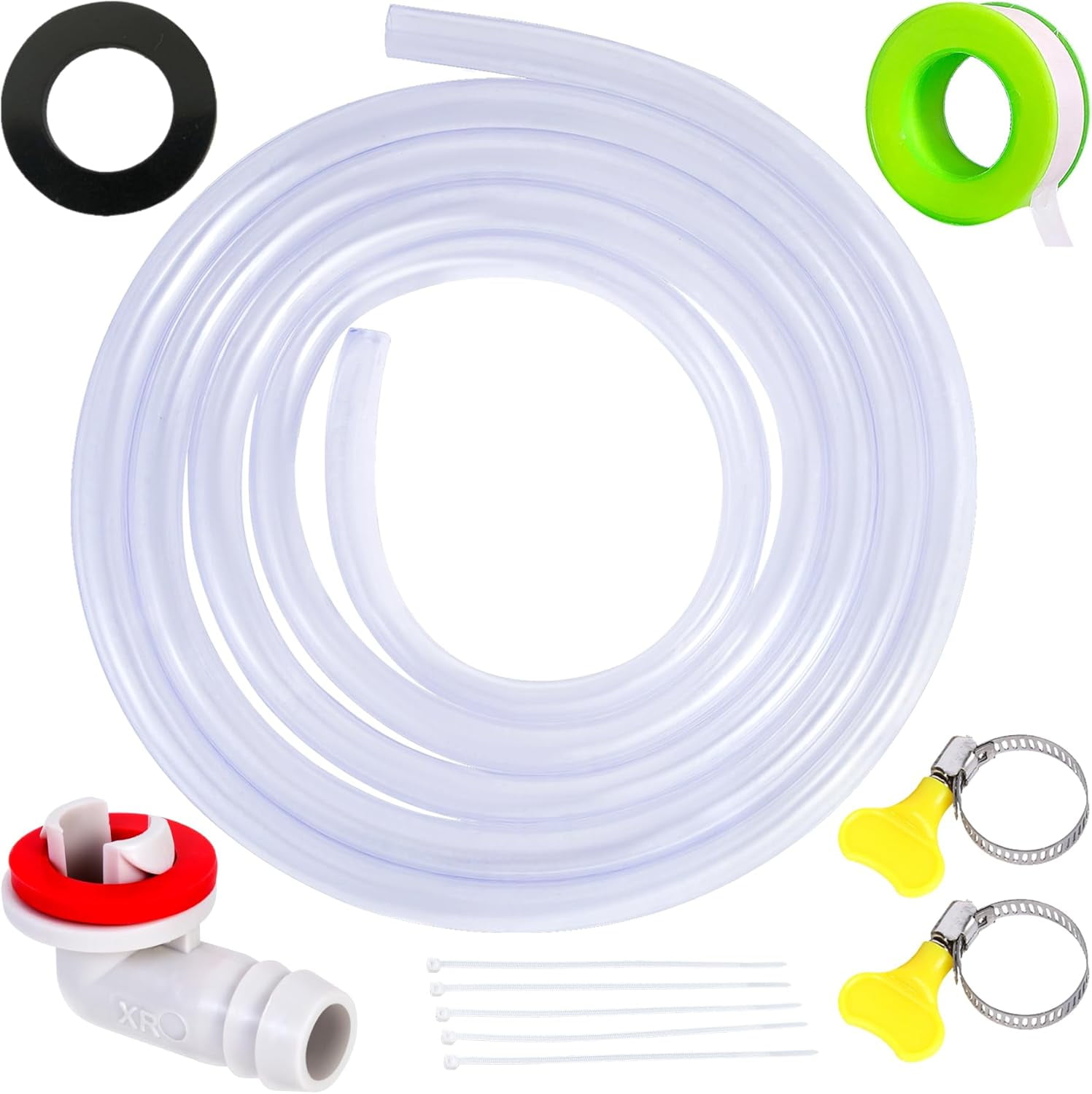 3 Feet Air Conditioner Drain Hose, 3/5 '' Portable AC Drain Hose ...