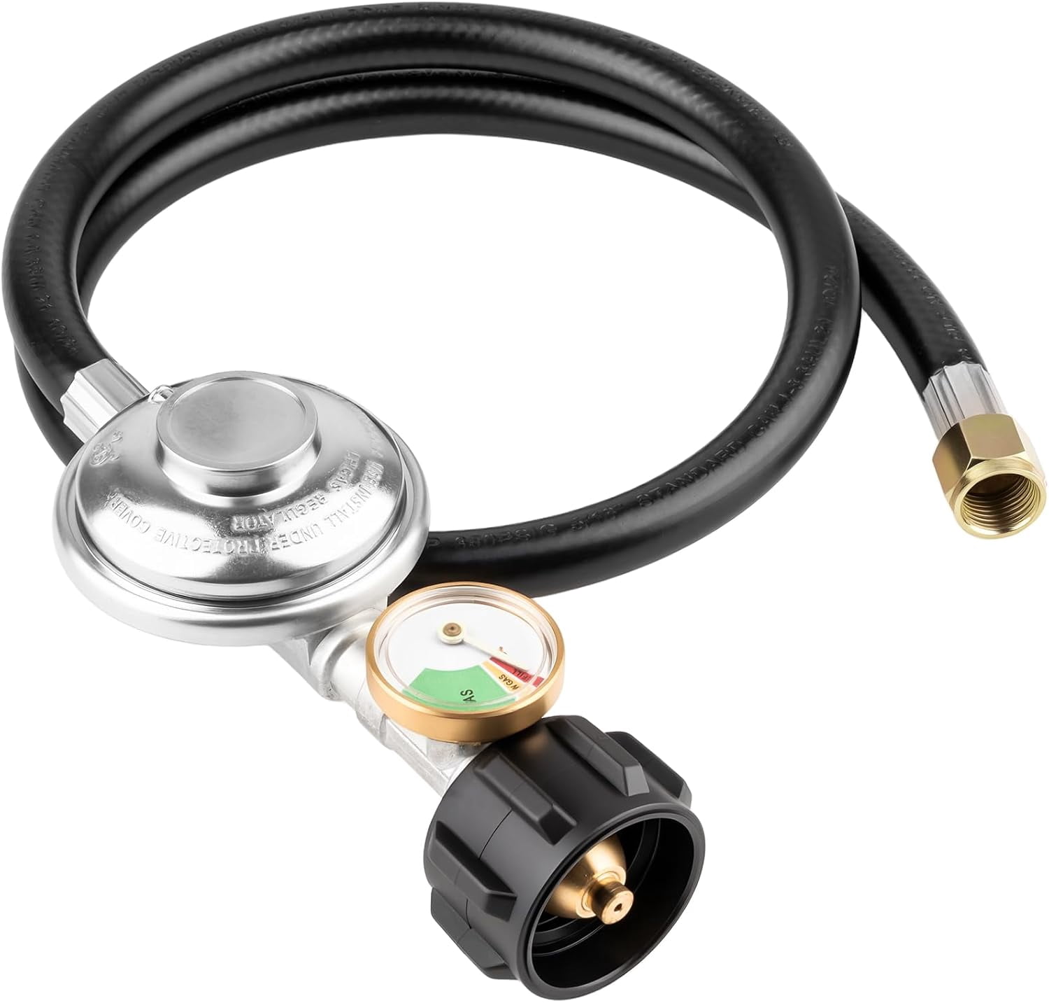 3 Feet Propane Regulator with Hose, Propane Tank Hose, Gas Grill ...