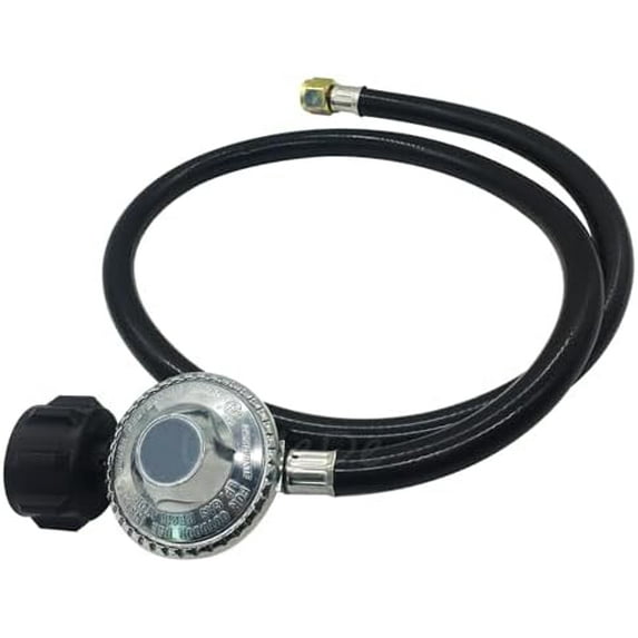 3 Feet Propane Regulator Hose, QCC1 to 3/8" Female Flare Nut, Universal ...