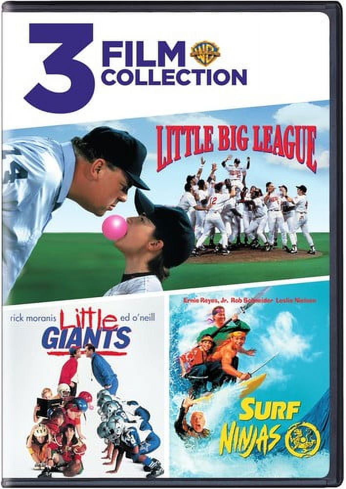 3 Film Collection: Little Big League / Little Giants / Surf Ninjas (DVD ...