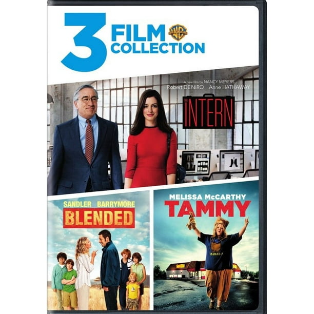 3 Film Collection: The Intern / Tammy / Blended (DVD) - Walmart ...