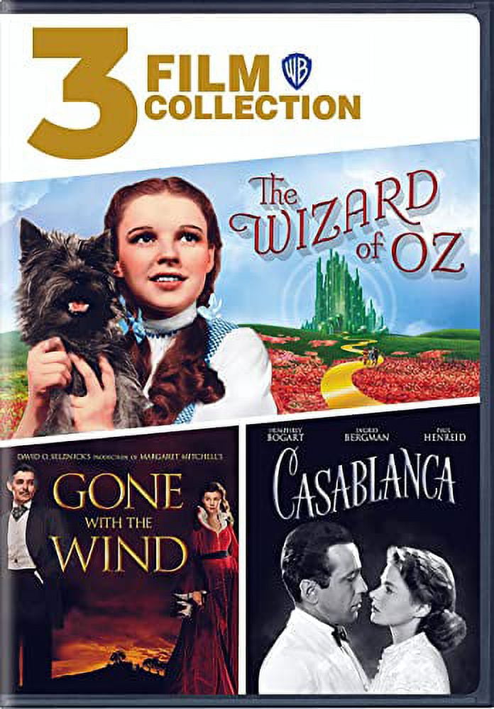 Pre-Owned 3 Film Collection: the Wizard of Oz / Gone with the Wind ...