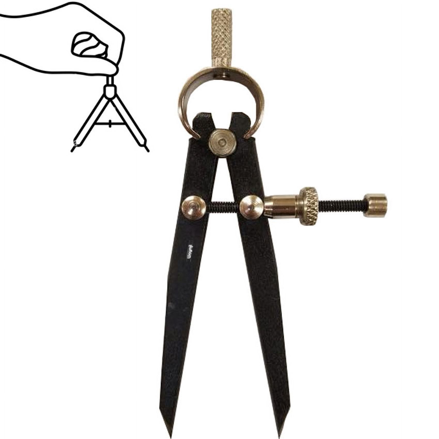 3" Fine Point Divider Compass Flat Leg Jewelry Marking, Scribing ...