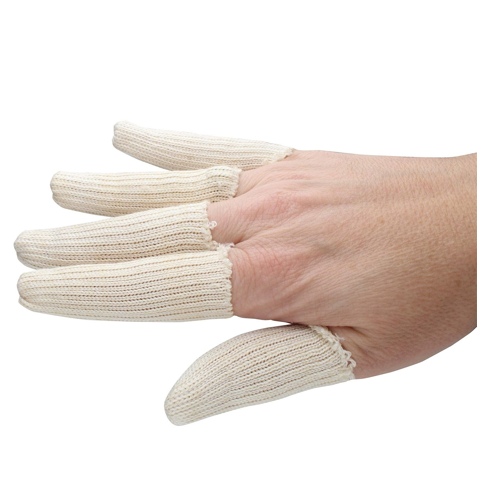 3" Finger Cots Toe Sleeve Thumb Protector Fingertip Breathable Cotton ...