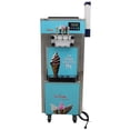 3 Flavors Soft Serve Ice Cream Machine Commercial 1800W 20-30L/h ...