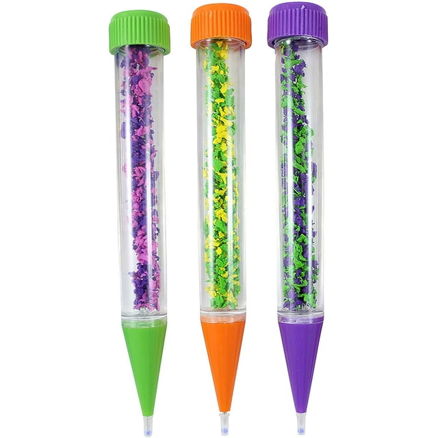 3 Flowing Compound Motion Pen - Filled with Moving Stuff - Soothing and ...