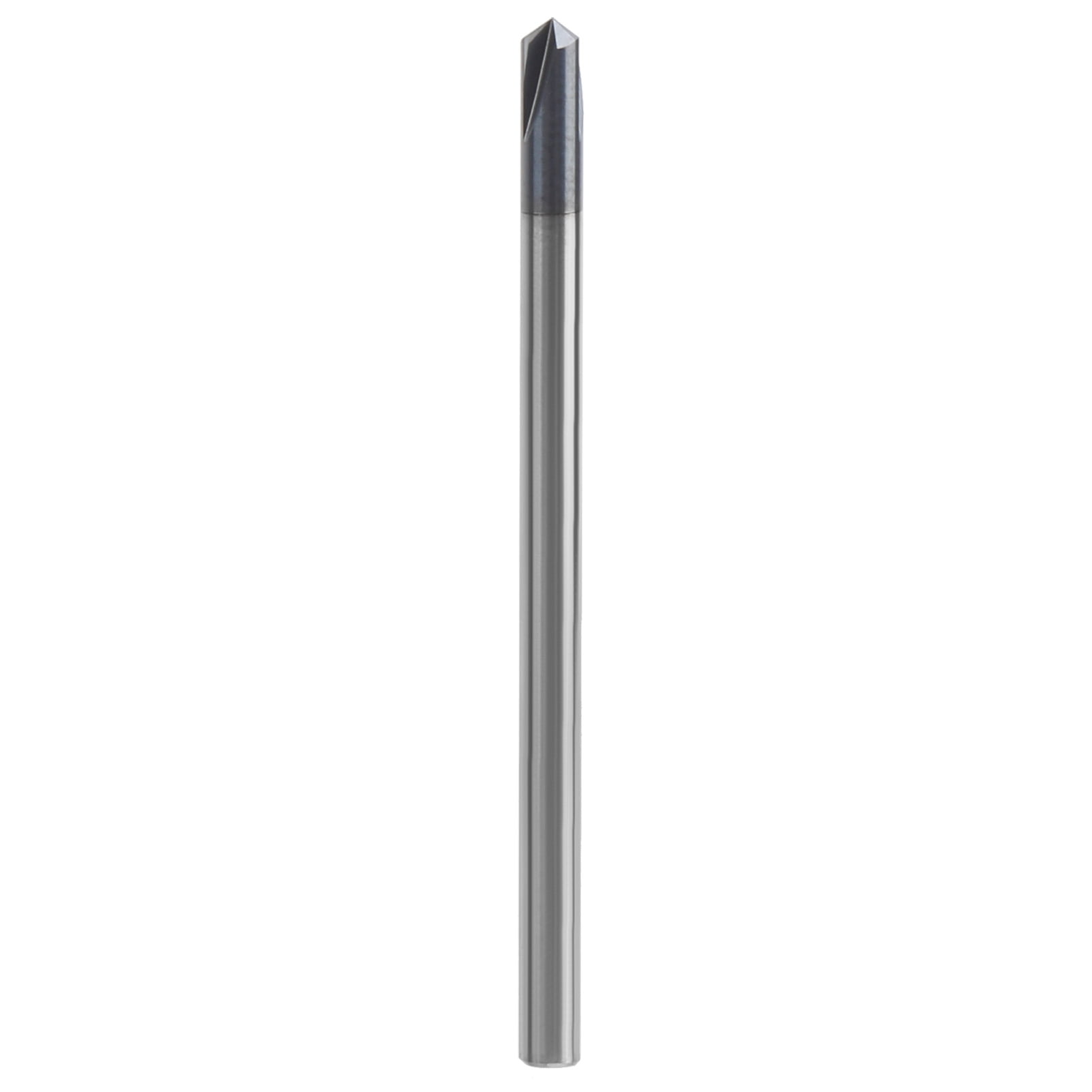 3‑Flute Chamfer Cutter Drill Bit Tungsten Steel 120° CNC Chamfering End ...
