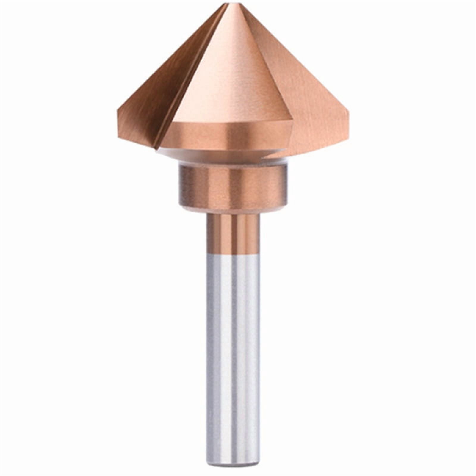 3 Flutes Countersink Drill Bit 50mm HSS Metal Hole Drilling Tool 90 ...