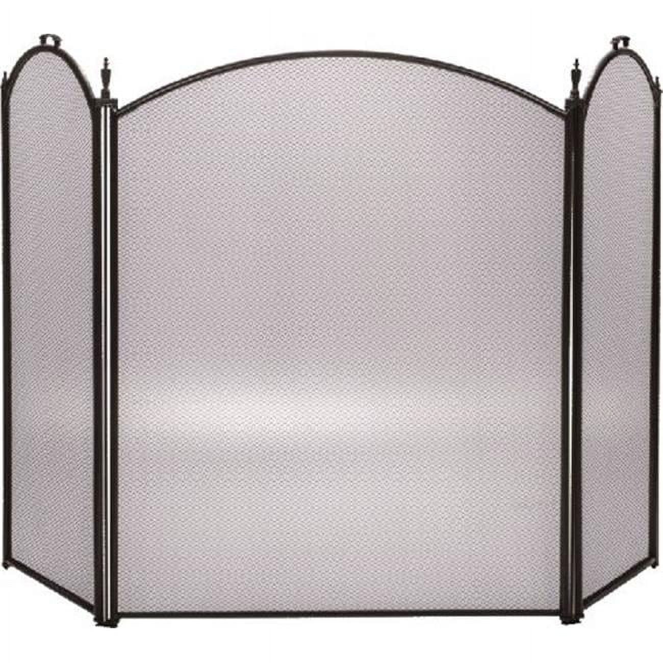 3 Fold Arched Screen, Bronze - Walmart.com