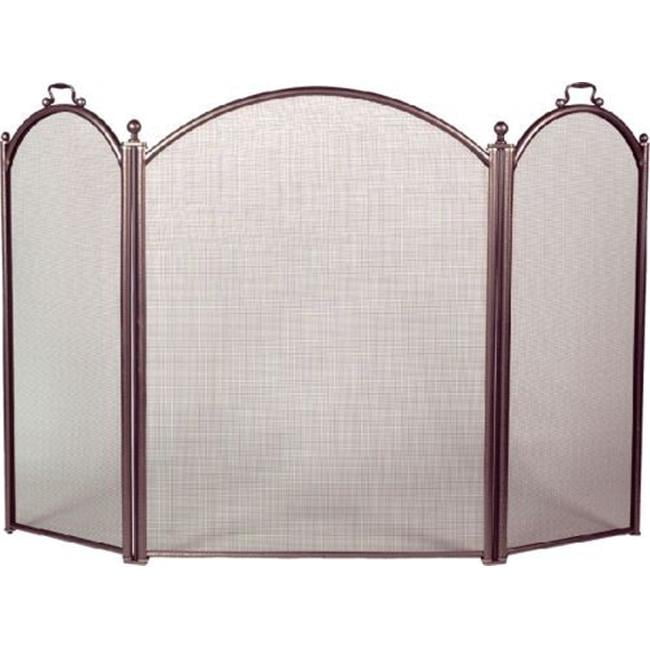 3 Fold Arched Screen, Bronze - Walmart.com