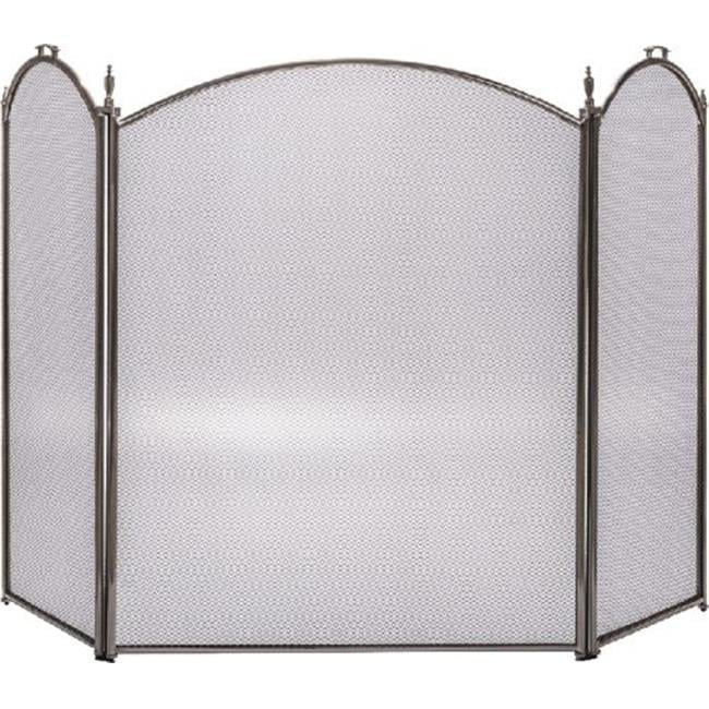 3 Fold Arched Screen, Pewter - Walmart.com
