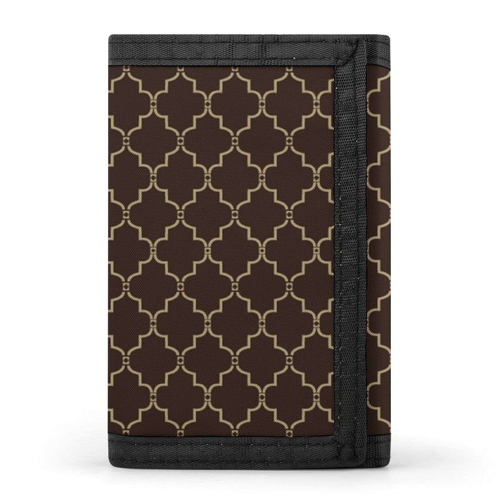 3 Fold Wallet 3.3×5in Zipper Design Easy To Carry For Work Travel Daily ...