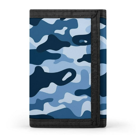 3 Fold Wallet 3.3×5in Zipper Design Easy To Carry For Work Travel Daily ...