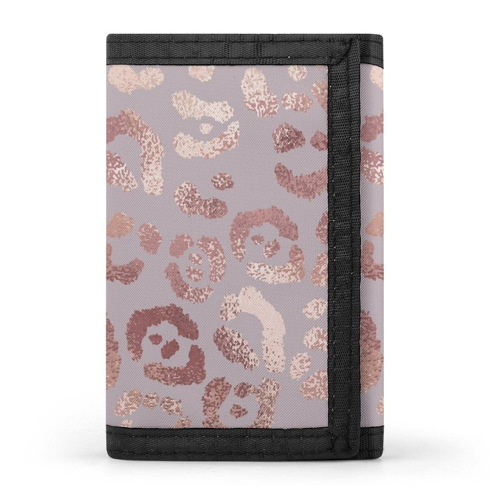 3 Fold Wallet 3.3×5in Zipper Design Easy To Carry For Work Travel Daily ...