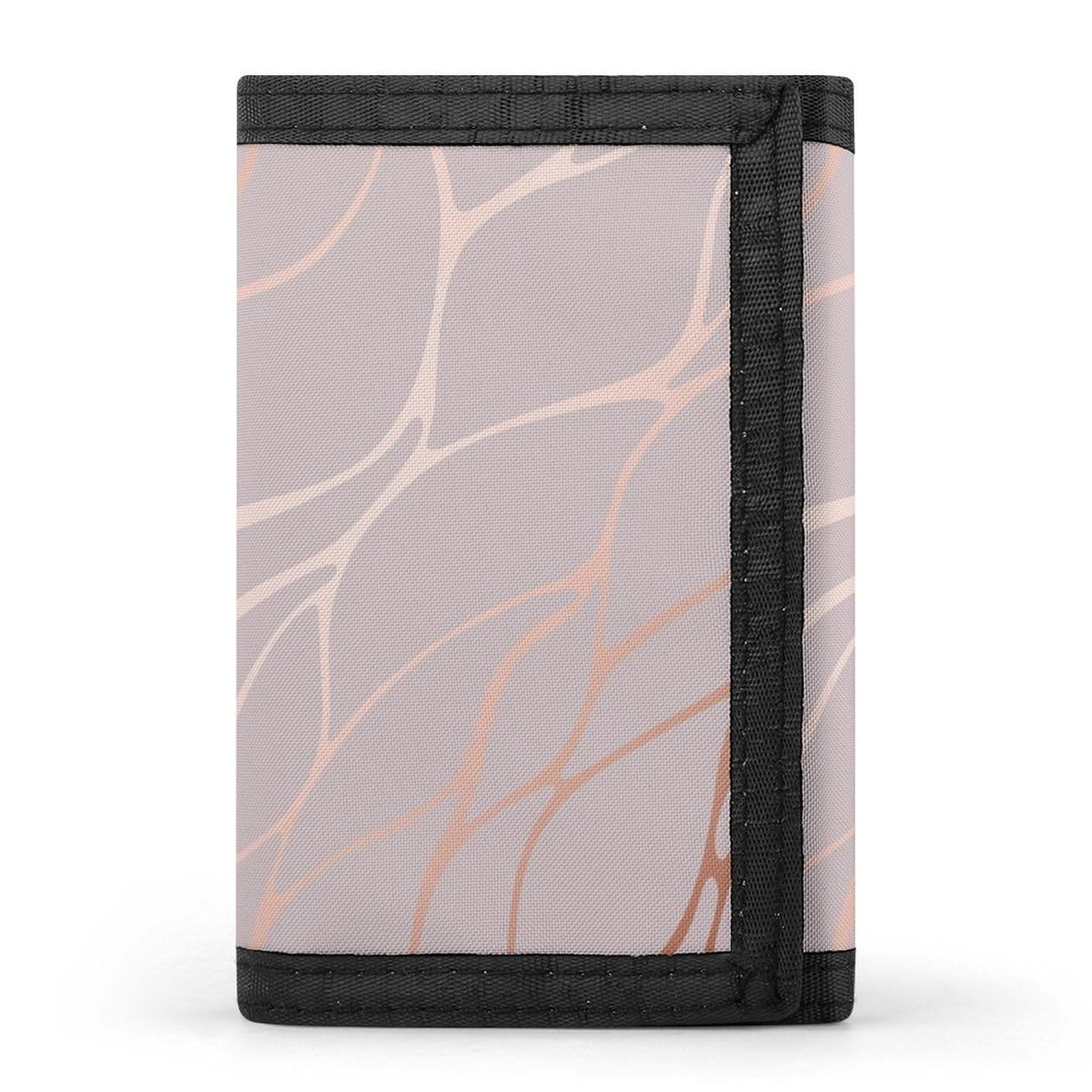 3 Fold Wallet 3.3×5in Zipper Design Easy To Carry For Work Travel Daily ...