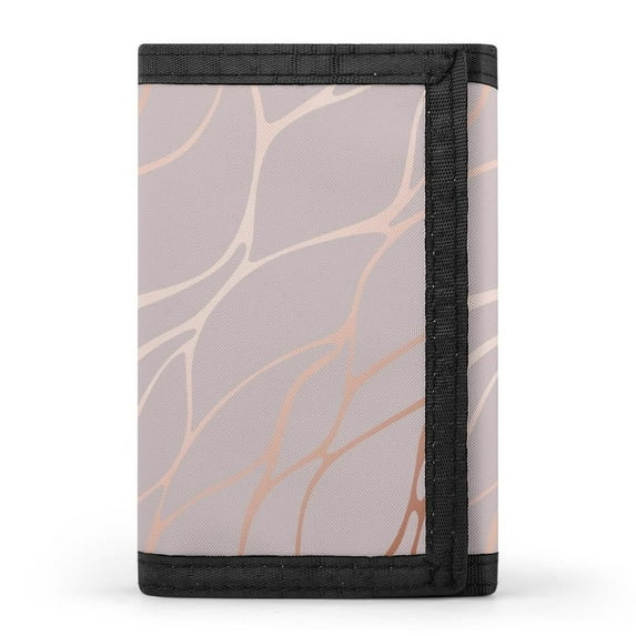 3 Fold Wallet 3.3×5in Zipper Design Easy To Carry For Work Travel Daily ...