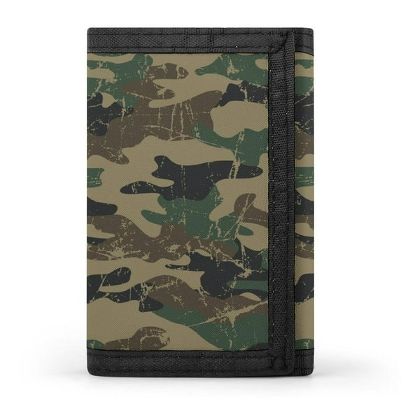 3 Fold Wallet 3.3×5in Zipper Design Easy To Carry For Work Travel Daily ...