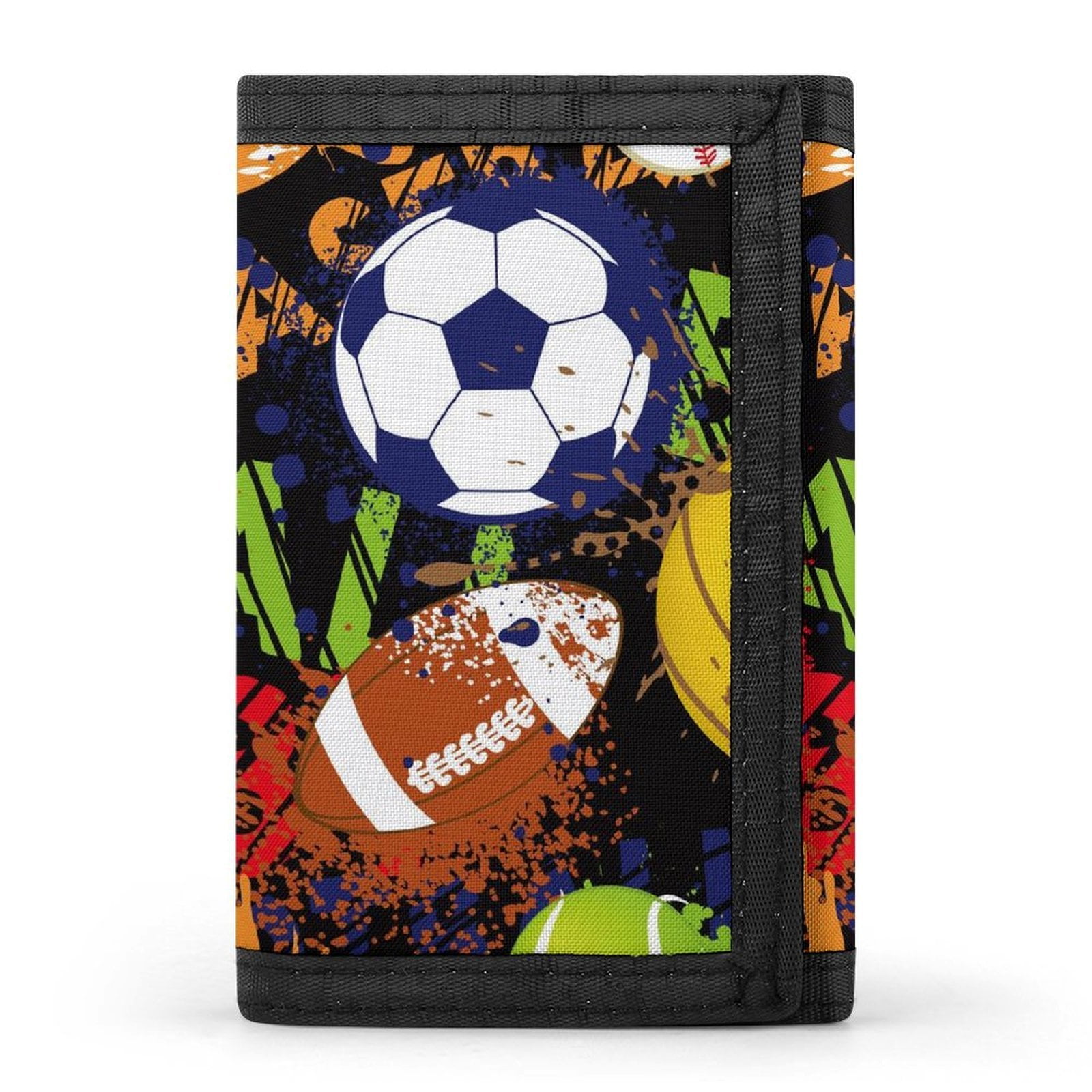 3 Fold Wallet 3.3×5in Zipper Design Easy To Carry For Work Travel Daily ...