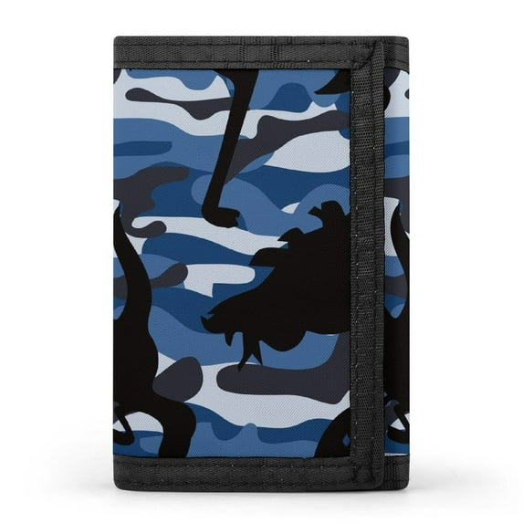 3 Fold Wallet 3.3×5in Zipper Design Easy To Carry For Work Travel Daily ...