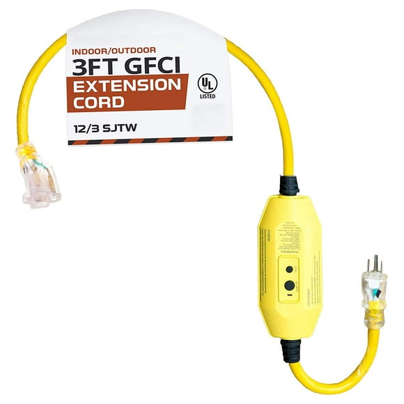 3 ft Extension Cords in Extension Cords by Length - Walmart.com