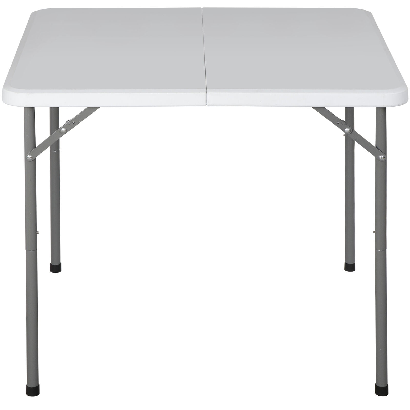 3 Foot Square Folding Card Table Indoor Outdoor Plastic Table w ...