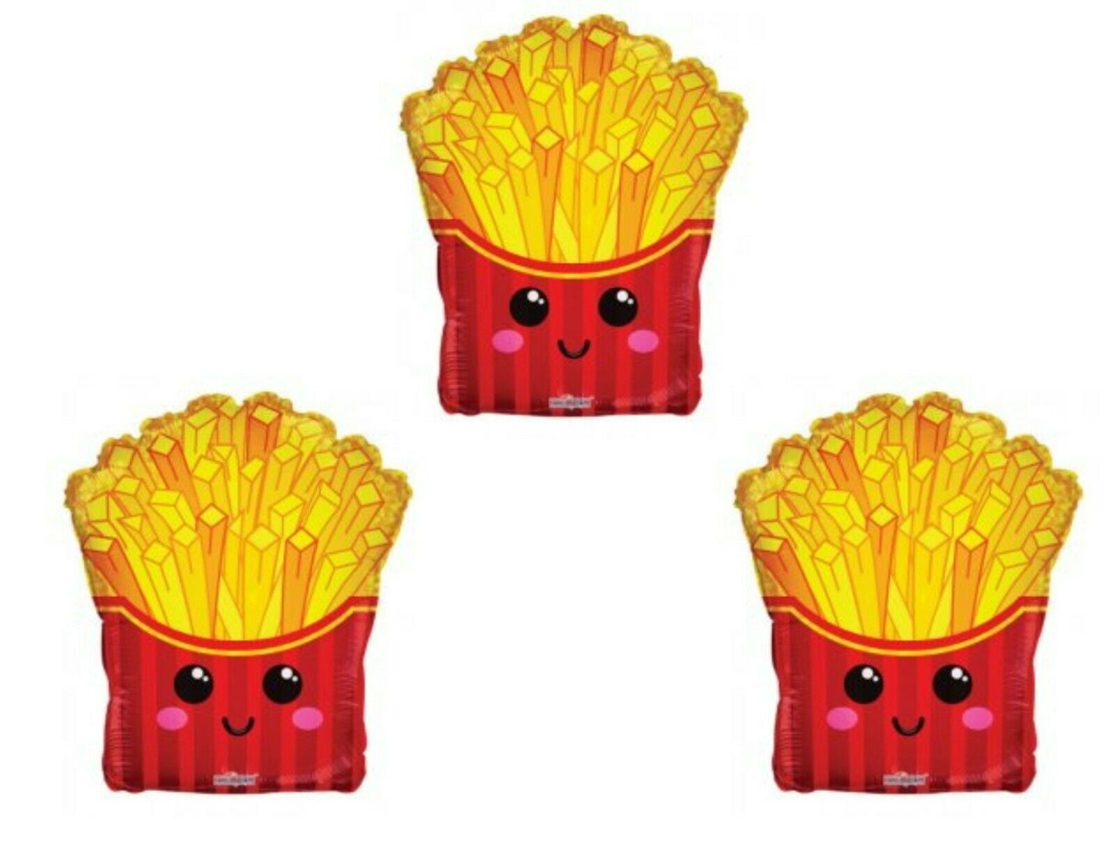3 French Fries Birthday party balloons Decorations Cookout Circus ...