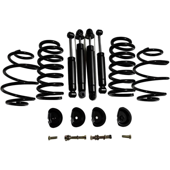 3" Front 5" Rear Drop Spring Lowering Kit with Shocks for 1963-1972 ...
