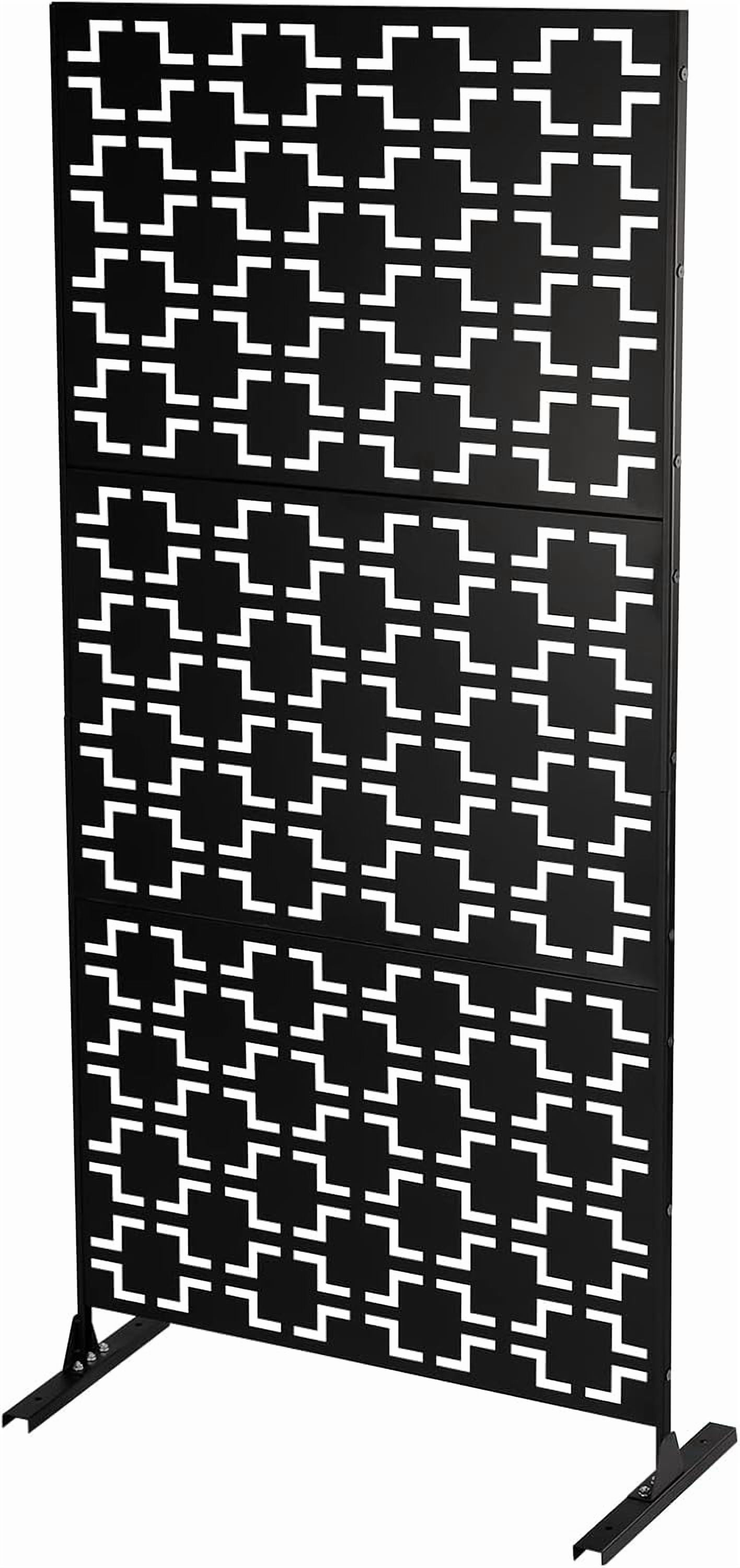 3 Ft W X 6 Ft H Outdoor Privacy Fence Screen and Panels,Decorative ...