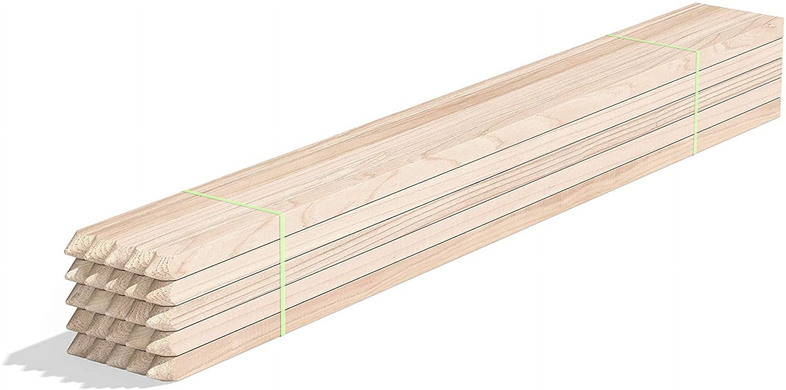 3 Ft. Wooden Garden and Sign Post Stakes (75-Pack) - Walmart.com