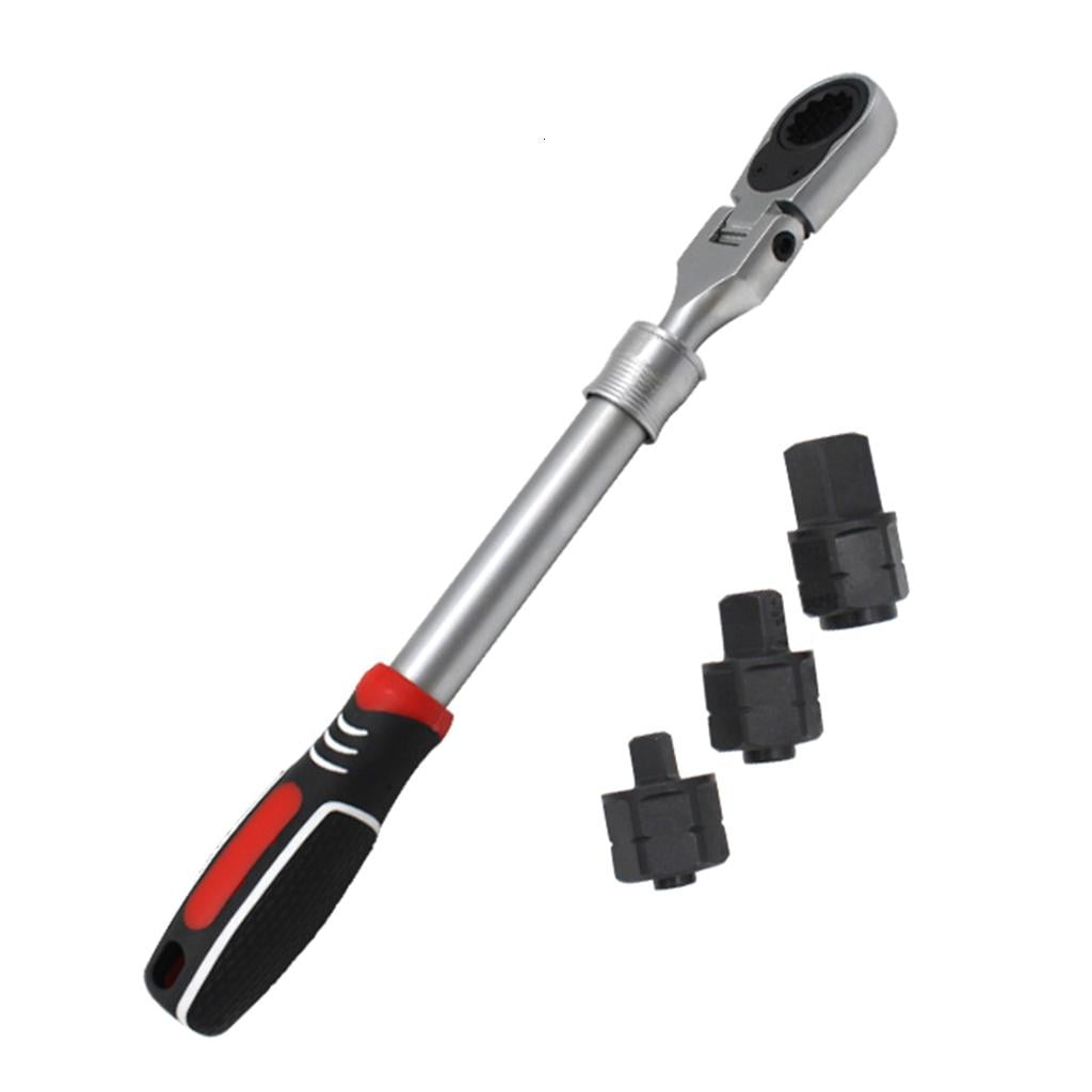 3 Function Ratcheting Wrench For Mechanical Work Solid Steel Material ...