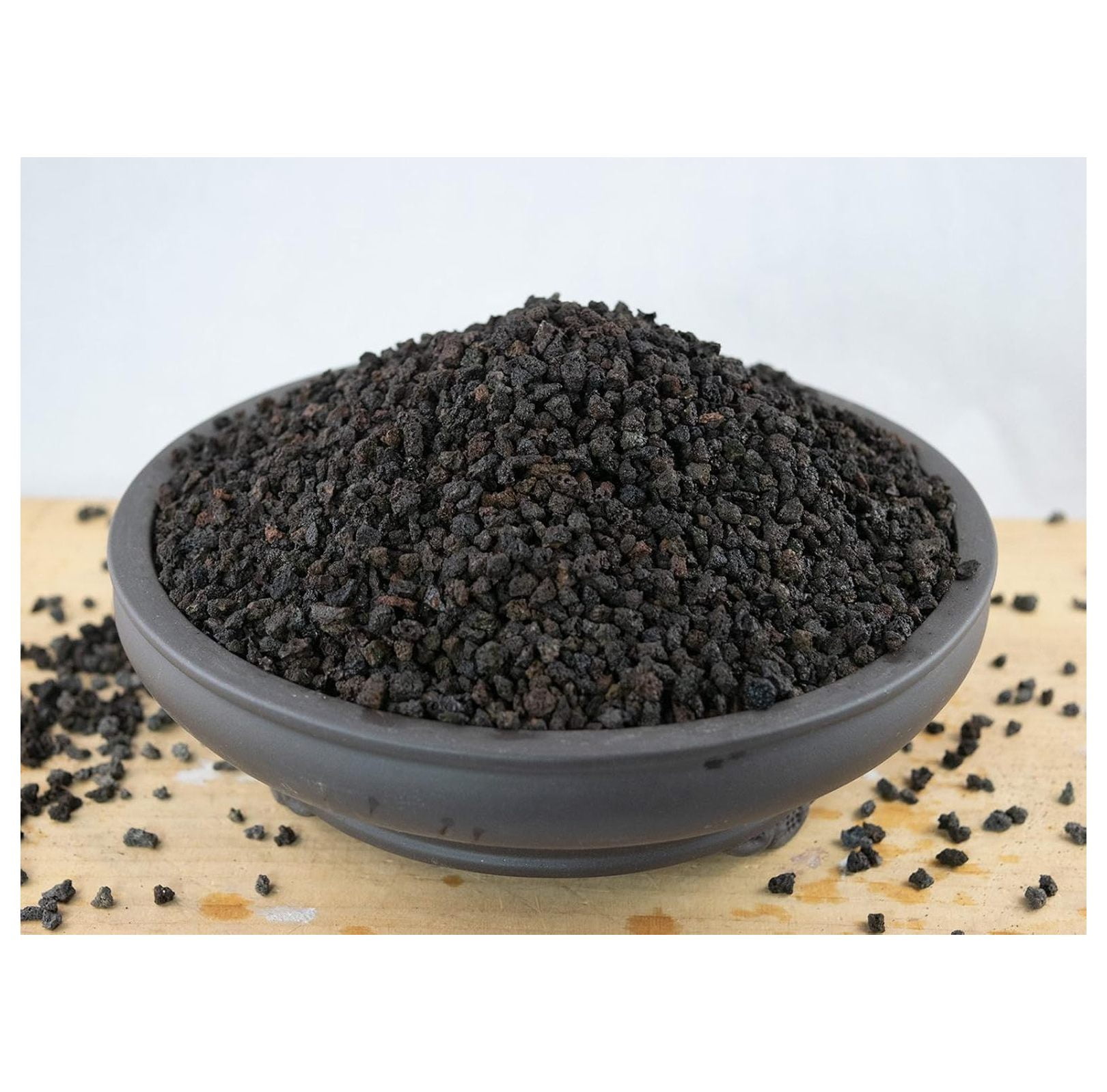 3 Gal. 1/8" Horticultural Black Lava for Cactus & , Bonsai Tree Soil ...