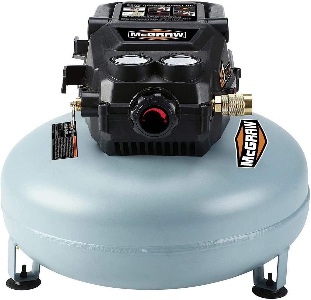 3 Gallon 1/3 HP 110 PSI Oil-Free Pancake Air Compressor - Walmart.com