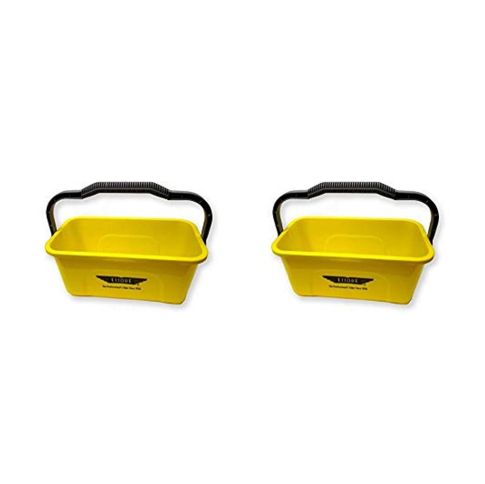 3 Gallon Compact Super Bucket with Ergonomic Handle - 2 Pack - Walmart.com