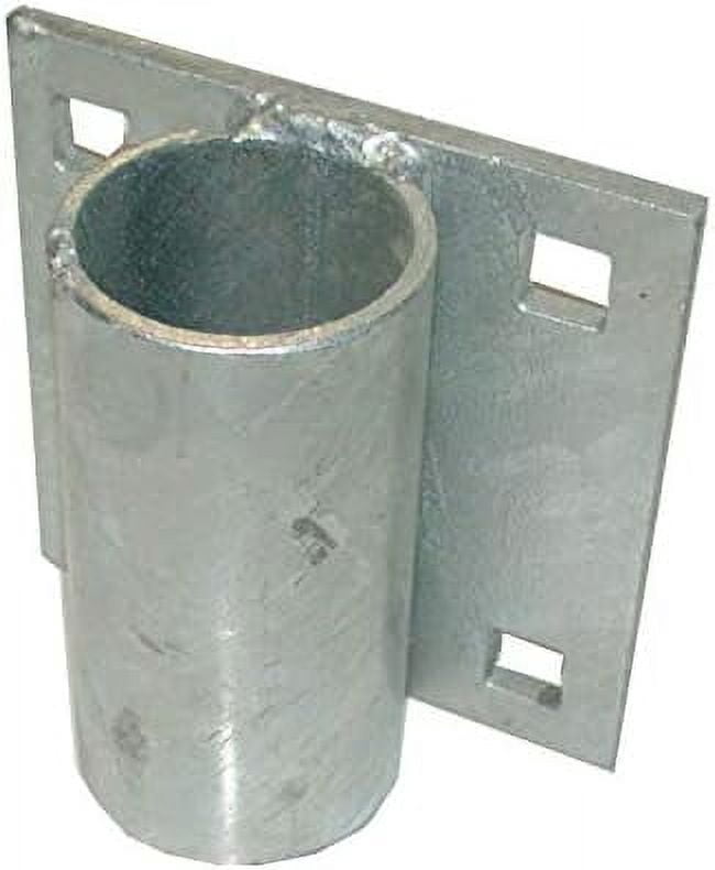 3" Galvanized Dock Pipe Leg Holder/Sleeve - DH PH03-5X6.75 - Walmart.com