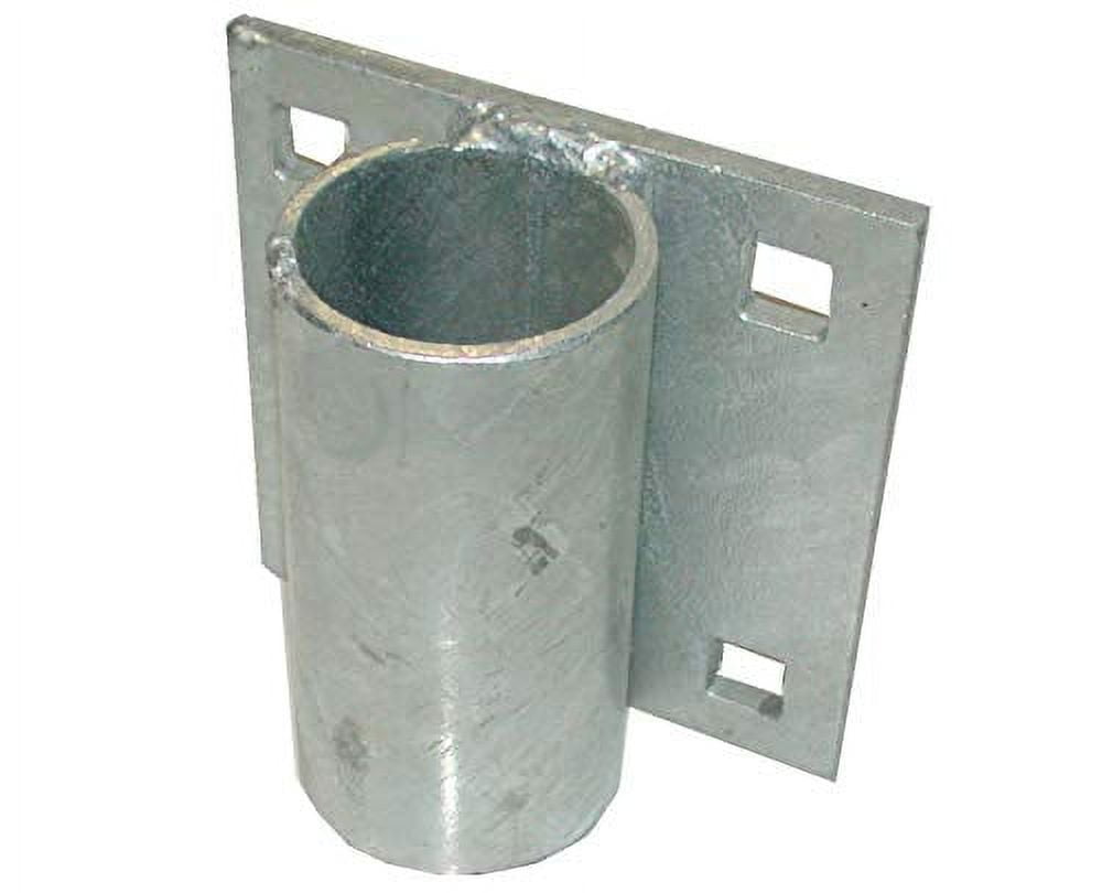 3" Galvanized Dock Pipe Leg Holder/Sleeve - DH PH03-5X6.75 - Walmart.com