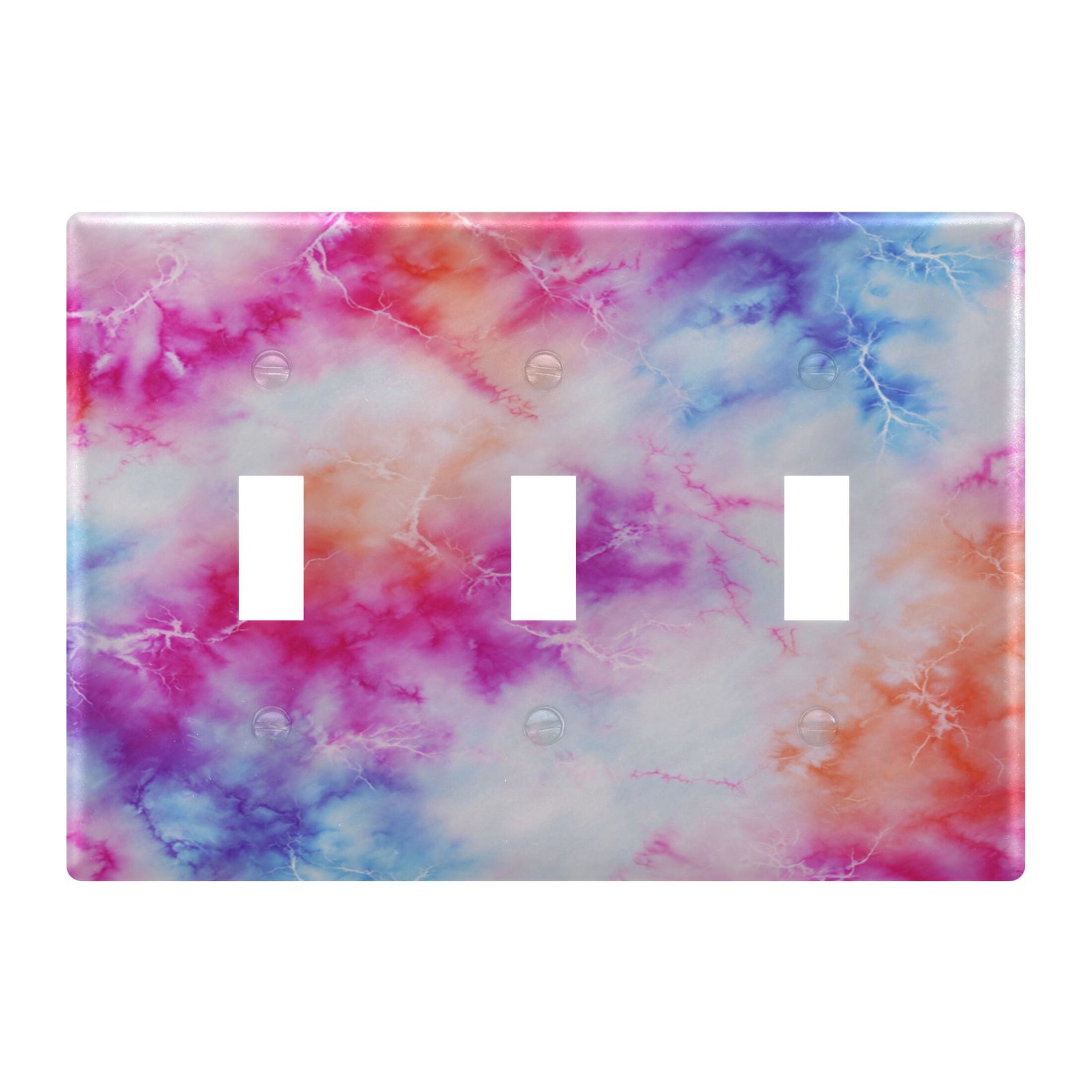 3-Gang Light Switch Wall Plate Outlet Cover for home electrical outlets ...